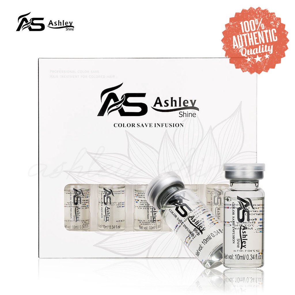 Ashley Shine Hair Superplex 10ml Hair Care Treatment Color Save Hair ...