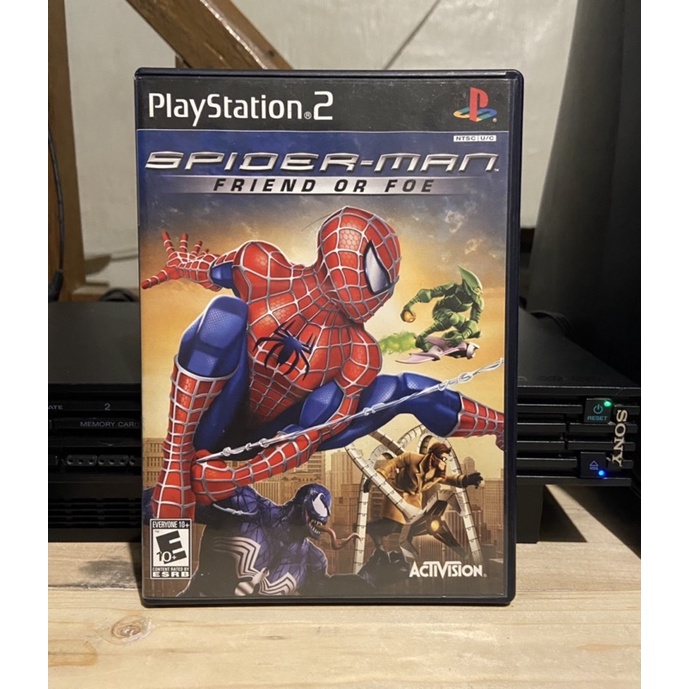 Original PS2 Spider-Man Friend or Foe NO MANUAL | best ps2 games | ps2 ...