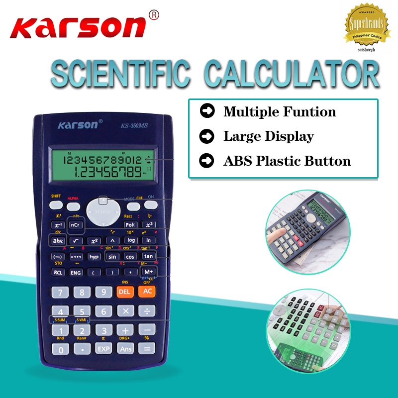 Student Scientific Calculator with Graphic Function Big Display School ...