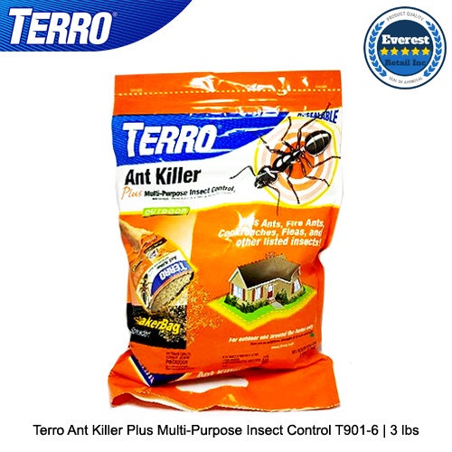 Terro Ant Killer Plus Multi-Purpose Insect Control T901-6 | 3 lbs / 1. ...