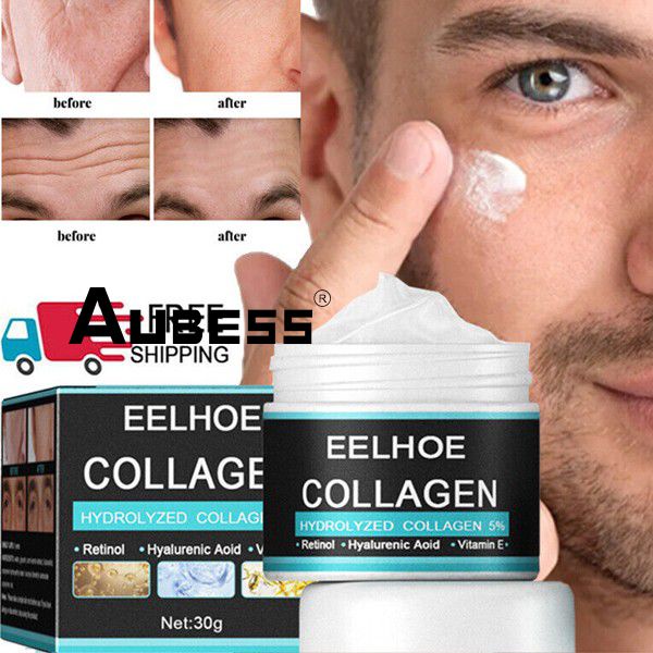 Eelhoe Collagen Anti Wrinkle Creams For Men Hyaluronic Acid Vitamin E