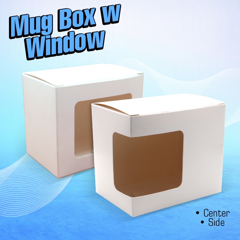 Cuyi Mug Box Full And Window Side Or Center 50 Pcs | Shopee Philippines