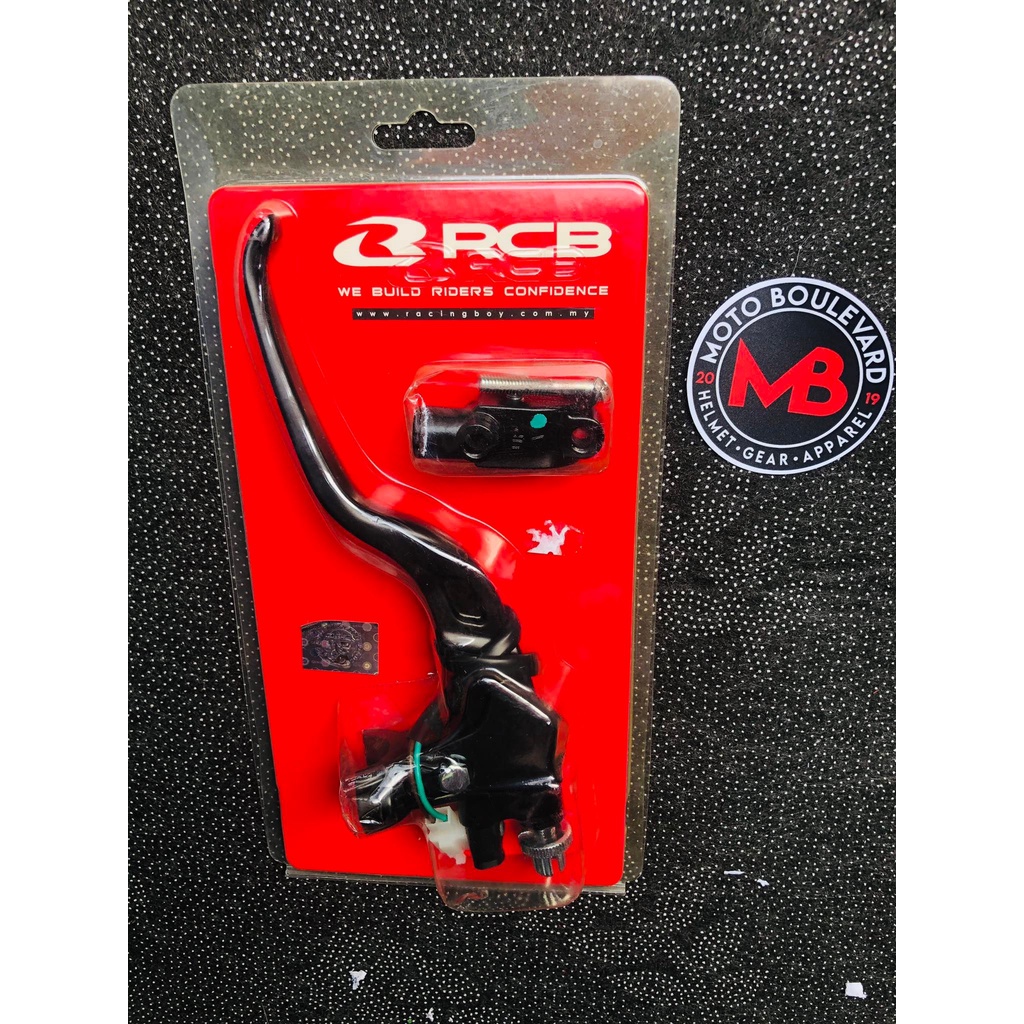 RCB BRAKE PUMP CABLE E2 LEVER UNIVERSAL 14mm black (w/ BRAKE SWITCH ...
