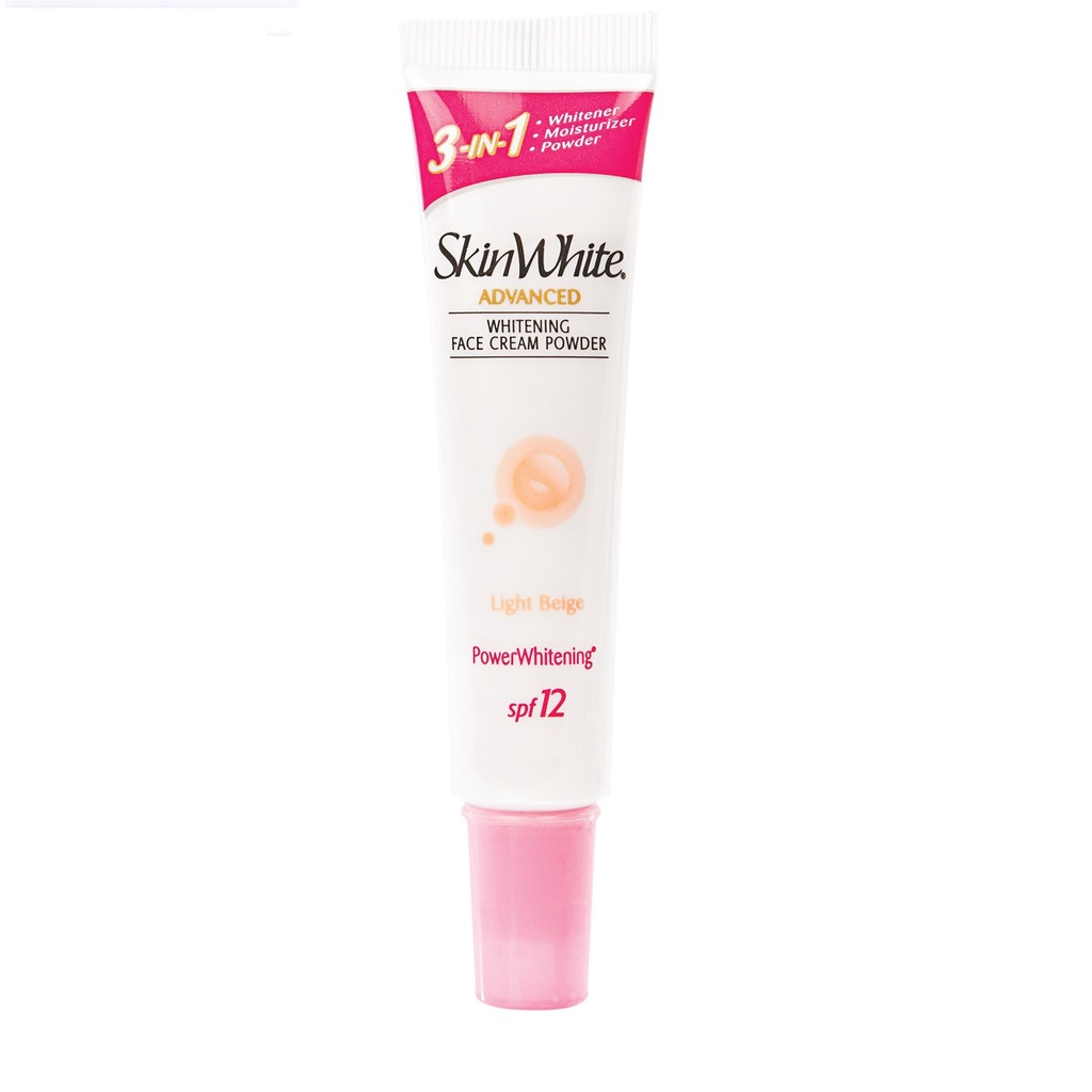 Skinwhite Advanced Whitening Face Cream Powder Light Beige Power