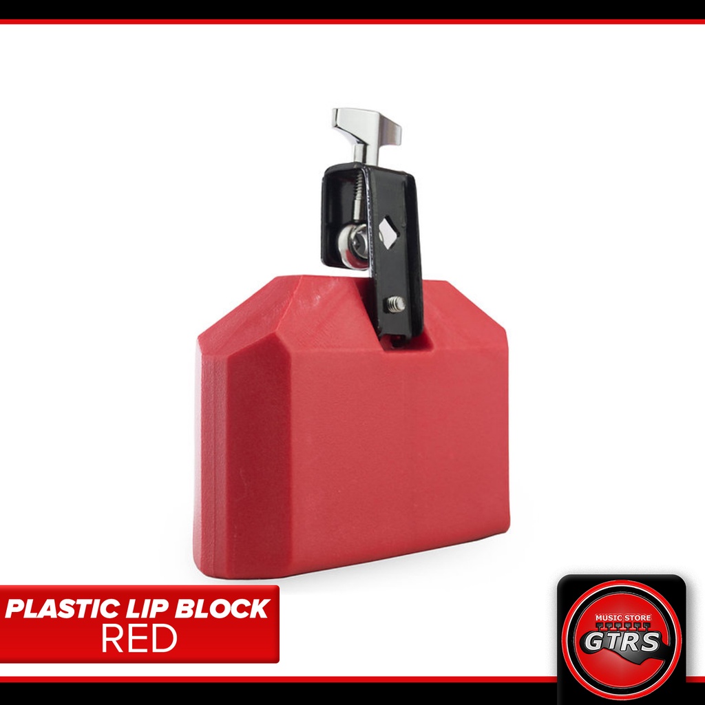 Plastic CowBell Percussion (Red) | Shopee Philippines