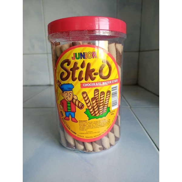 Junior STIK-O Chocolate Wafer Stick 380G | Shopee Philippines
