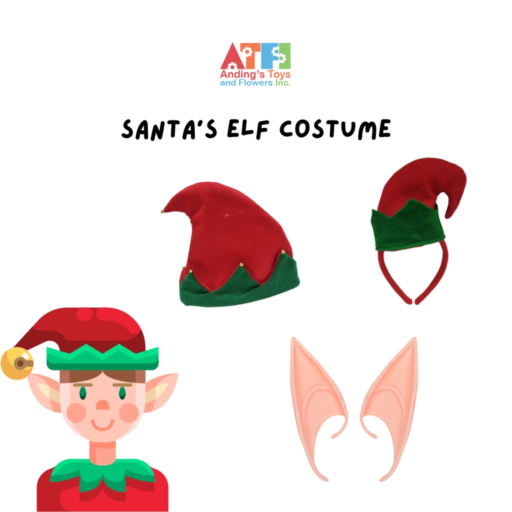 Christmas Elf Costume Santa's Elf Duwende Costumes Kids and Adult ...