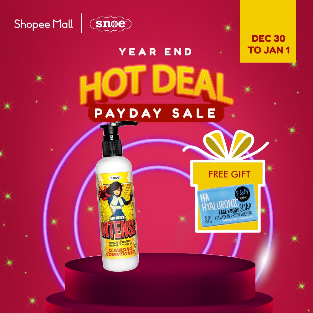 Snoe Beauty Hair Heroes Intense Cleansing Conditioner | Shopee Philippines