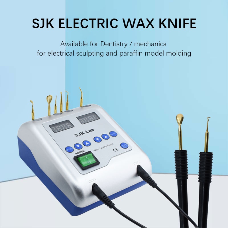 Dental Lab Electric Gotejador Waxer Carving Knife Machine + 2 Pen + 6 ...