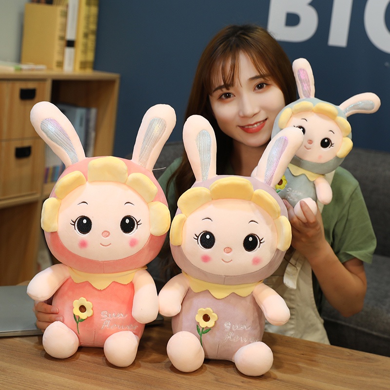 Bunny Soft Kawaii Christmas Birthday Exchange Cute Gift Cute Plush Toy ...