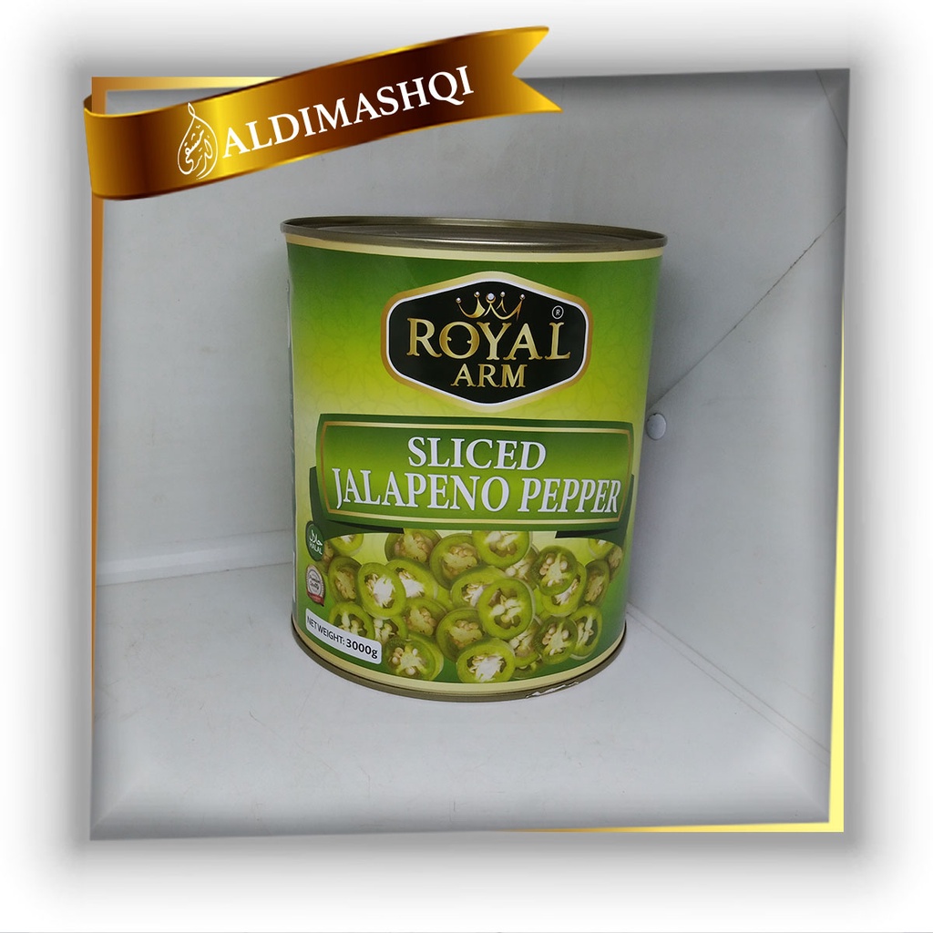 Royal Arm Sliced Jalapeno Pepper 3000g | Shopee Philippines