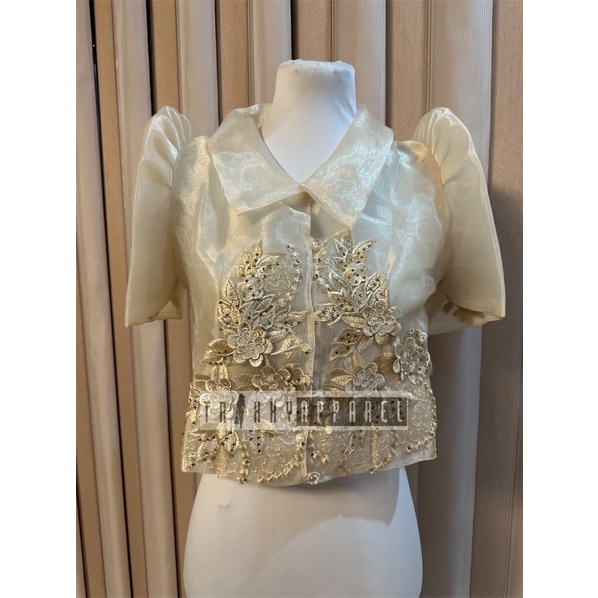 Bolero Modern Filipiniana (Design depends on available lace) | Shopee ...