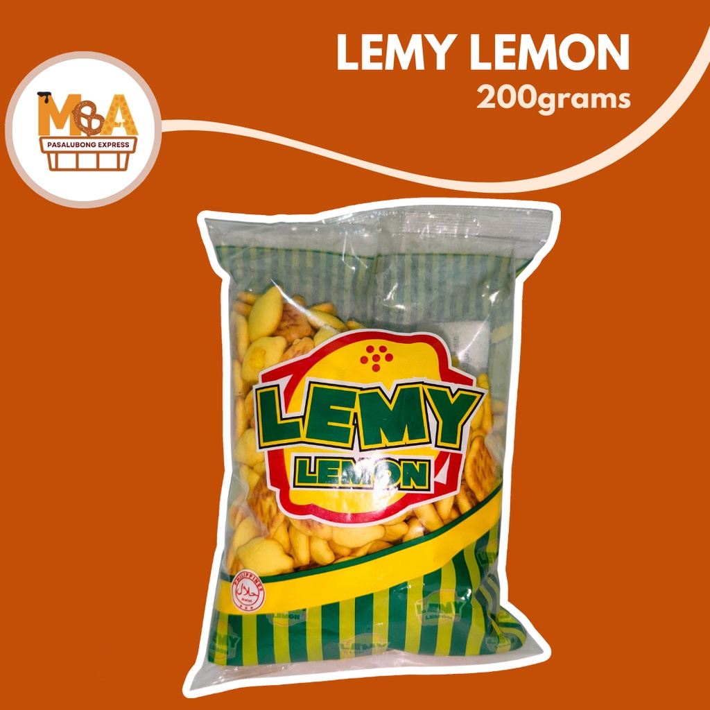 LEMY LEMON BISCUIT (200 GRAMS) | Shopee Philippines