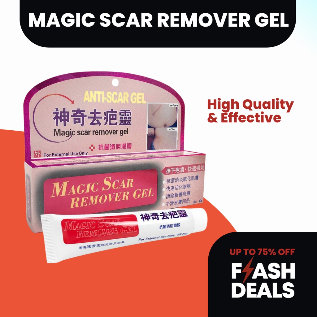 Original 100% Authentic Magic Scar Remover Gel Anti-Scar 40g Original ...