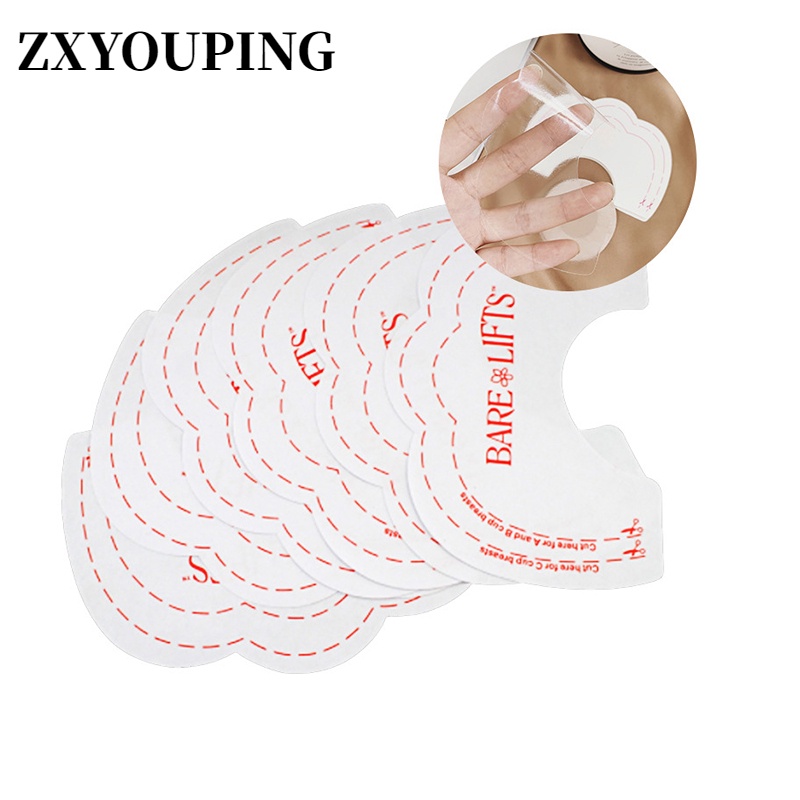 5pairs Self Adhesive Lift Up Breast Stickers Disposable Transparent ...