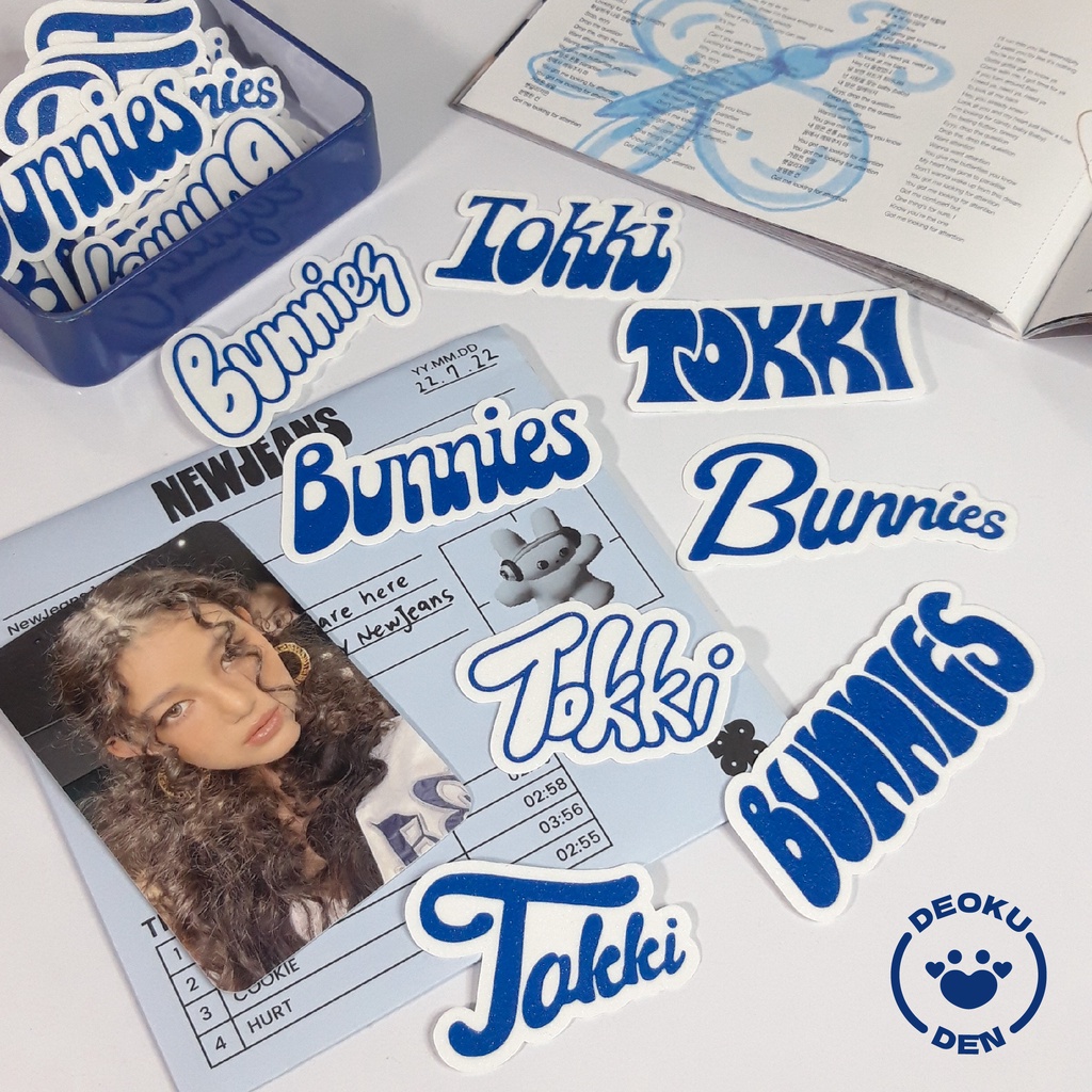 NewJeans Bunnies & Tokki Vinyl Stickers | Shopee Philippines