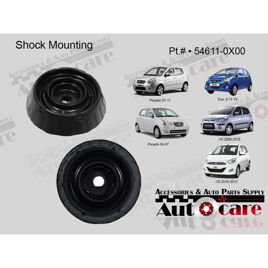 Genuine Shock Mounting Hyundai i10, Eon, Kia Picanto 2011-up, 54611 ...