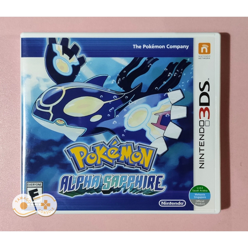 Pokemon Alpha Sapphire - [3DS Game] [NTSC / ENGLISH Language] [CIB / Complete in Box] | Shopee ...
