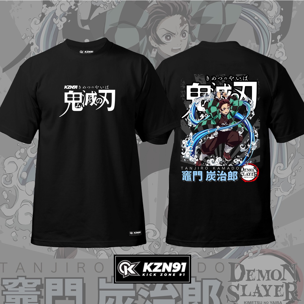 Demon Slayer Tanjiro Kamado Tshirt KZN91 | Shopee Philippines