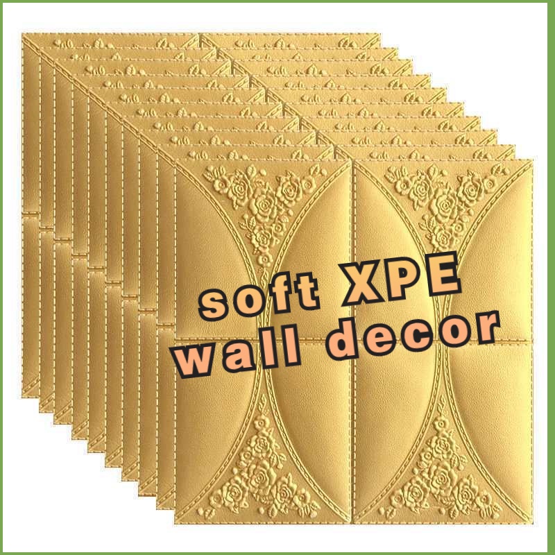 High Quality Adhesive 3D Wallpaper Waterproof Wall Panner Flower Wall ...