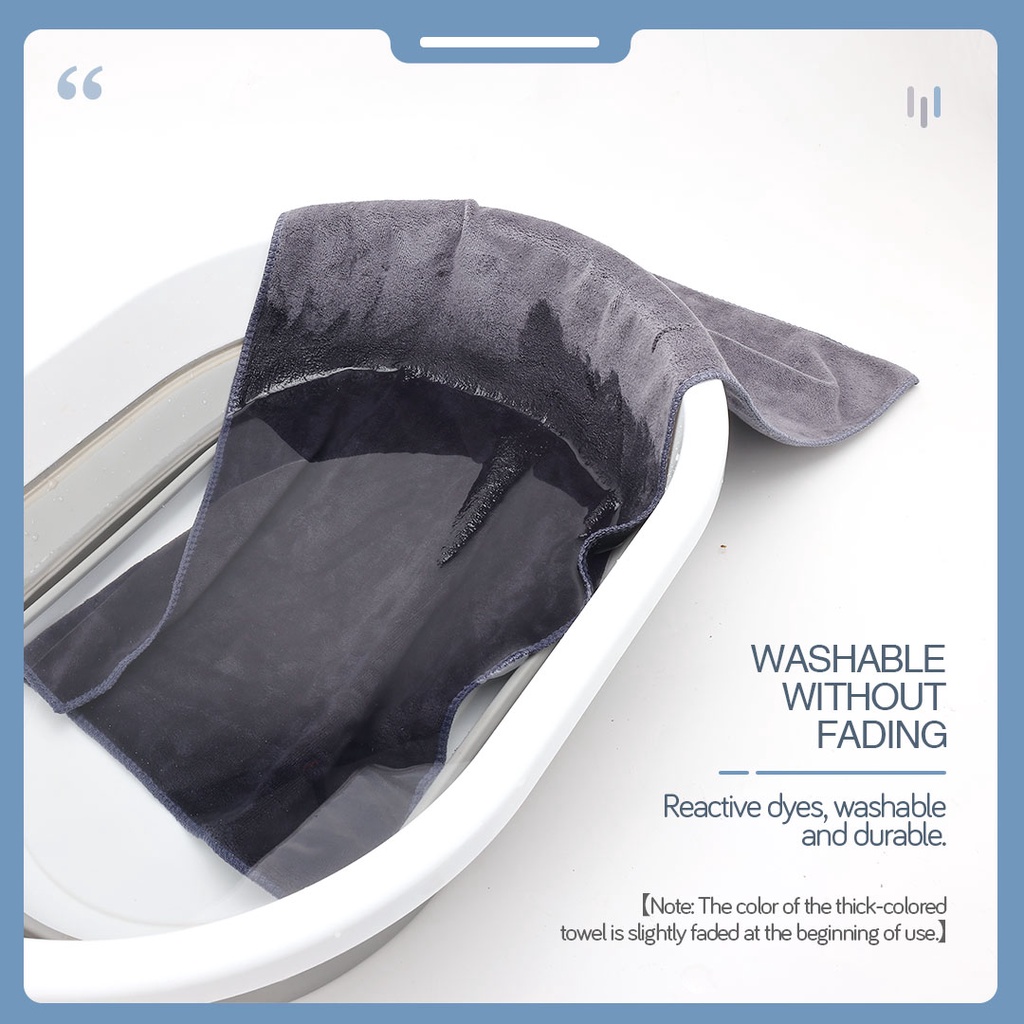 Gray Water Absorb Towel Microfiber Fabric 40x80 cm/ 35x 75cm for Salon ...