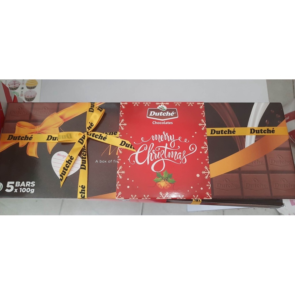 Dutche Milk chocolate bars w/ ribbon (5s x 100g) | Shopee Philippines