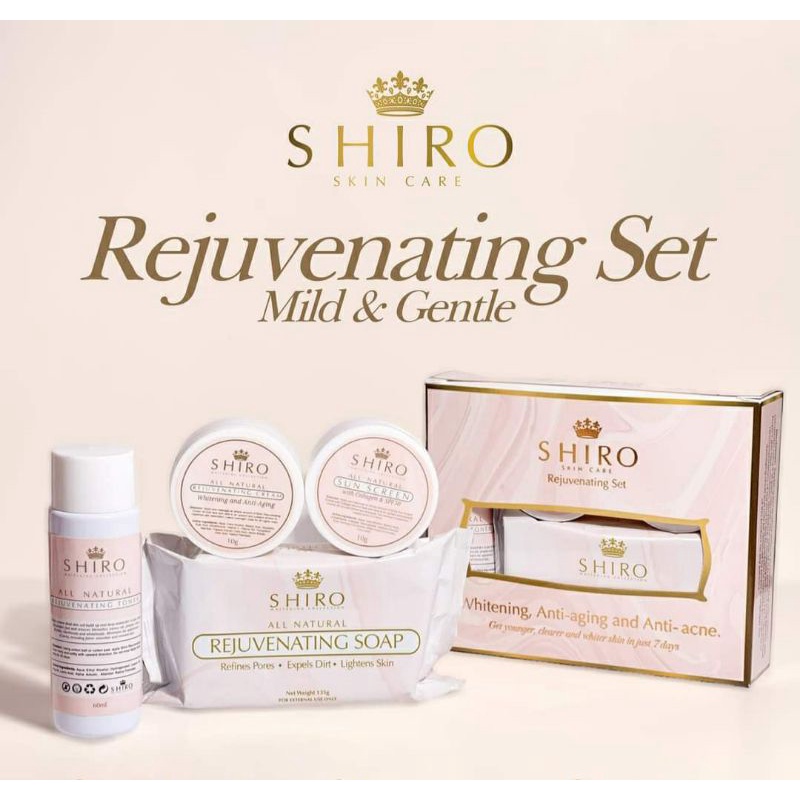 SHIRO Skincare Rejuvenating Set | Shopee Philippines