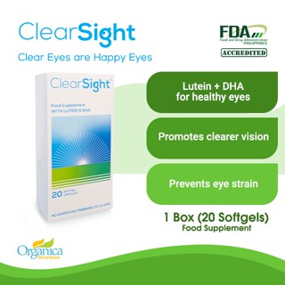 [ For Clear Eyesight ] ClearSight Eye Supplement (1 Box) | Shopee ...
