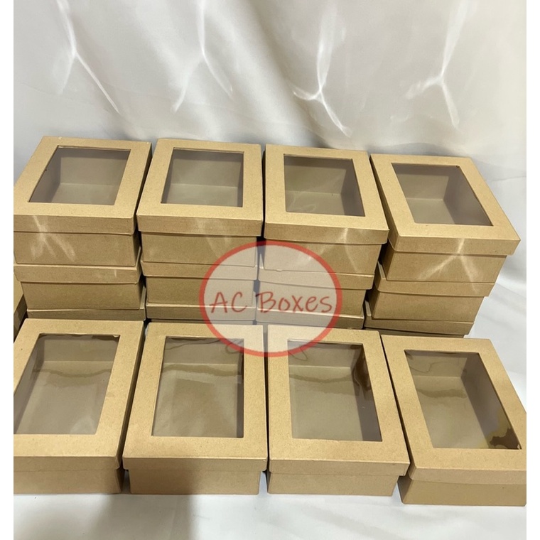 Window Acetate | 8x6x3 inches | Hard Box Brown | Shopee Philippines
