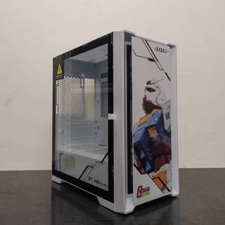 GUNDAM CASE WHITE GAMING Case PC Casing Gundam DT M2 Plus M-ATX MID ...