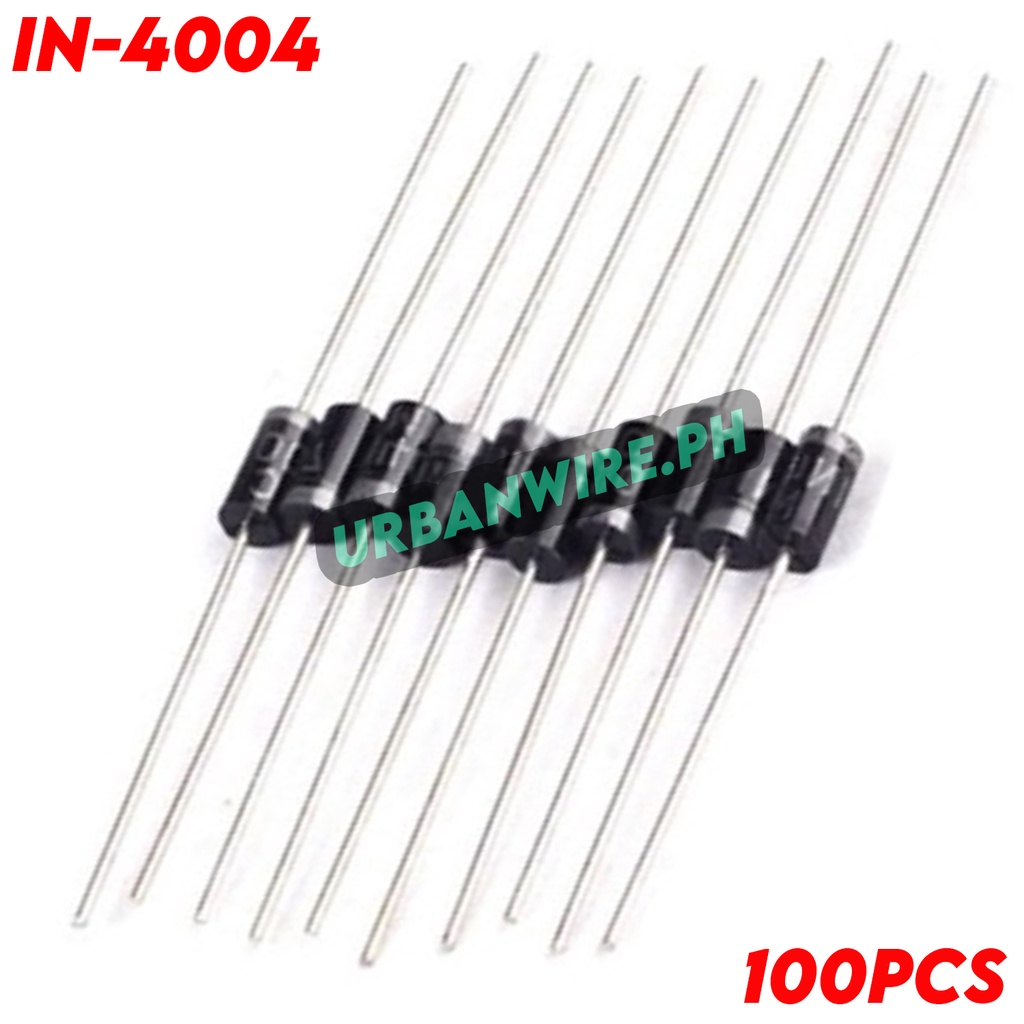 100PCS IN4004 IN-4004 Rectifier Diode 2A 400V | Shopee Philippines