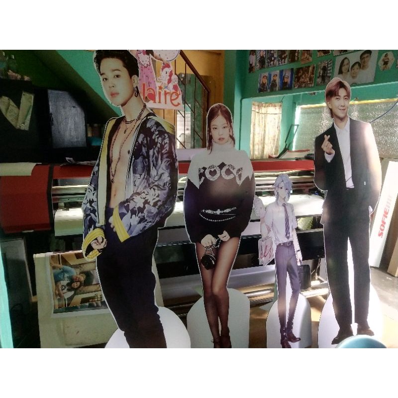 personalized Human Size Standee on sintra board foldable | Shopee ...