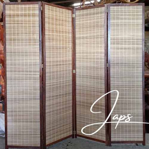 DIVIDER PARTITION / ROOM DIVIDER MAHOGANY WOOD OFFICE DIVIDER 1 2 3 4 ...