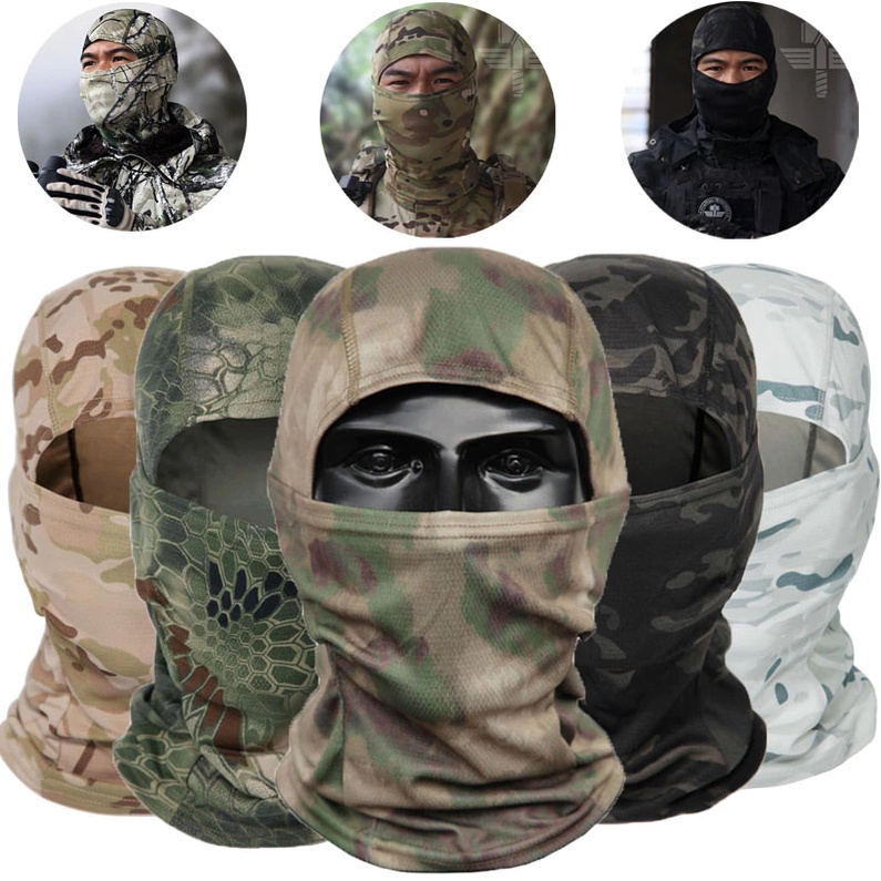 Balaclava Full Face Mask Motor Tube Mask Head Mask Neck Bandana Face ...