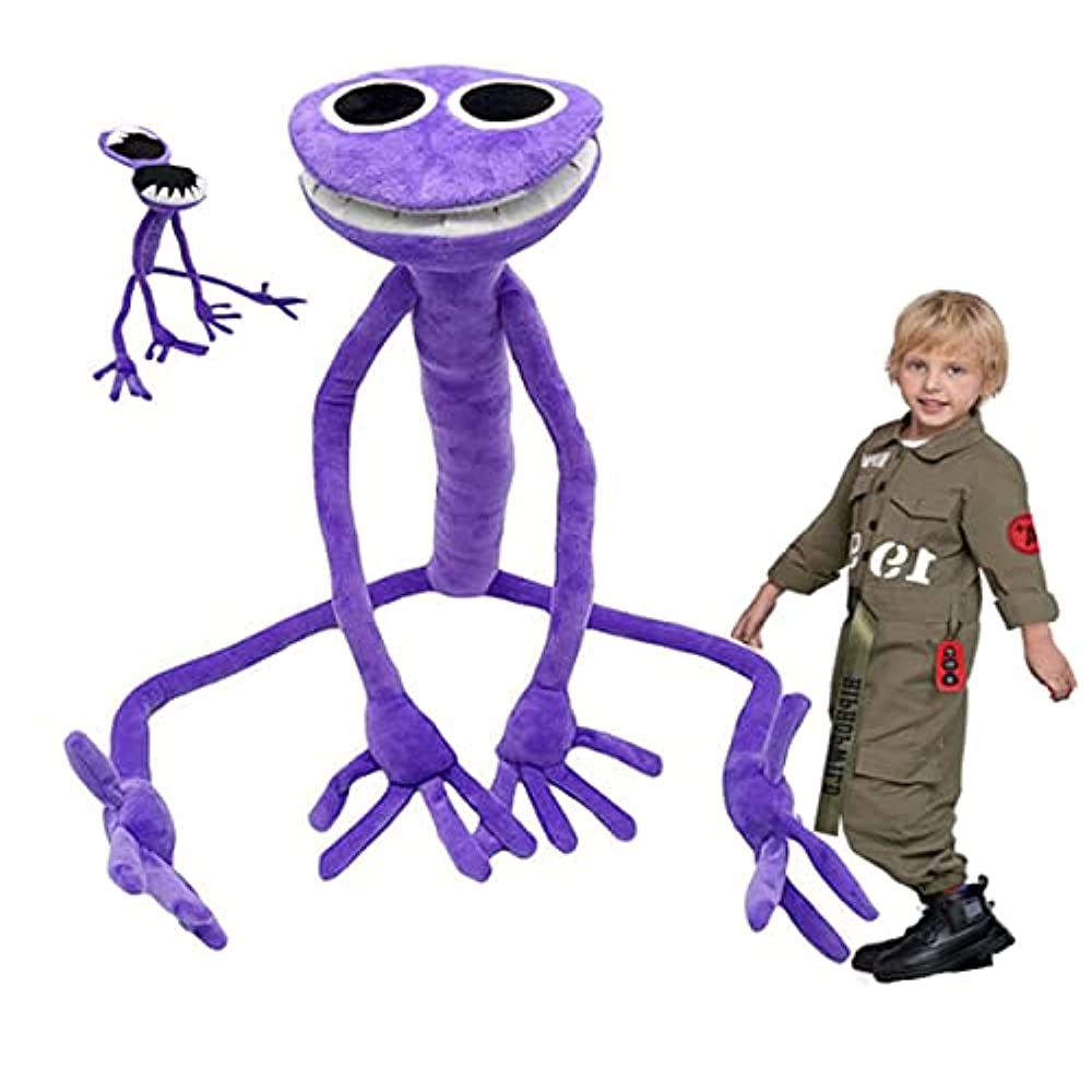 2023 New Rainbow Friends Purple Plush | 23.2\"/60cm Long Legged Monster ...