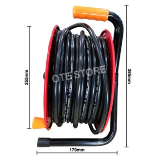 HIGH VOLTAGE UNIVERSAL OUTLET SOCKET HEAVY DUTY CABLE REEL SET C/W 20A ...