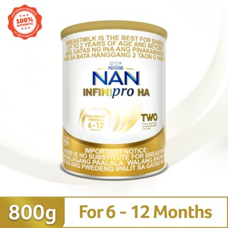 NAN® INFINIPRO® HA TWO Follow-Up Formula for 6-12 Months 800g | Shopee ...