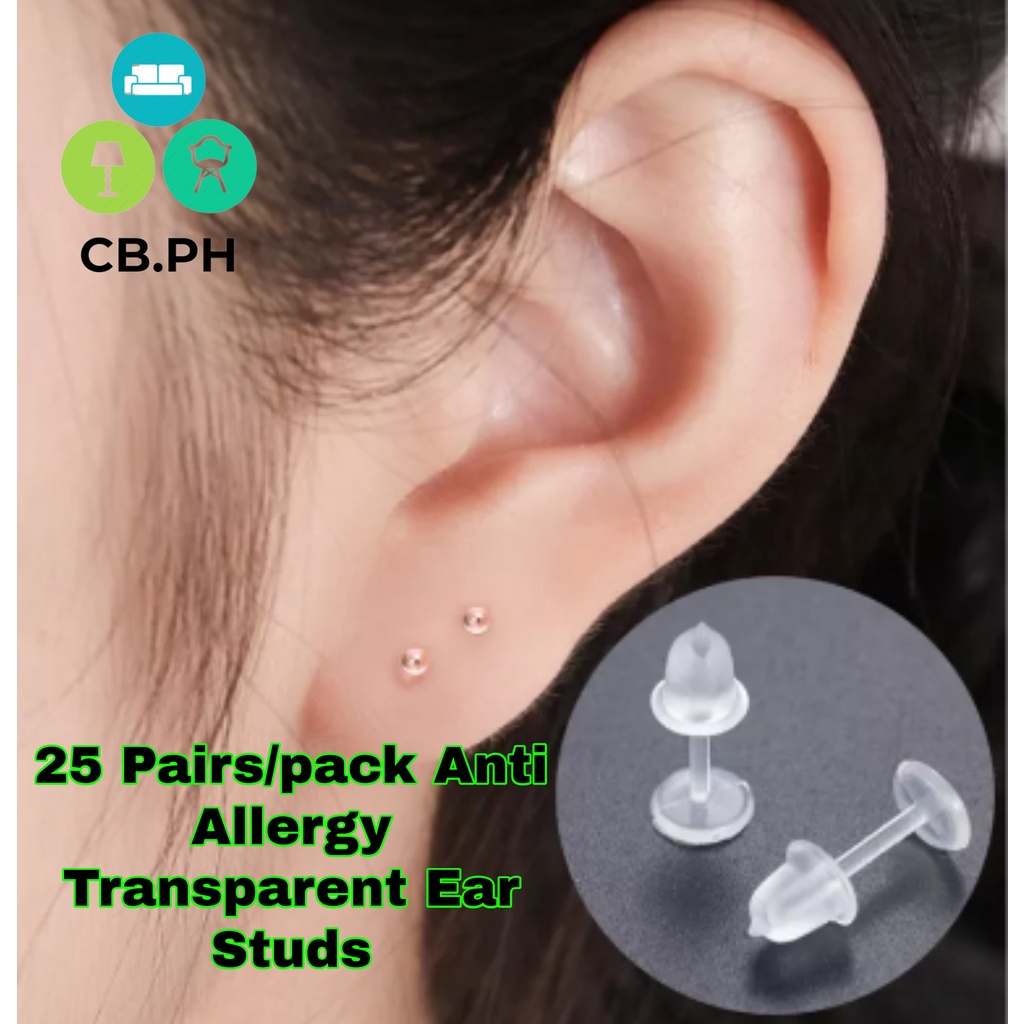 CB.PH Invisible Pad Ear Protect Anti Allergy Transparent Replacement ...