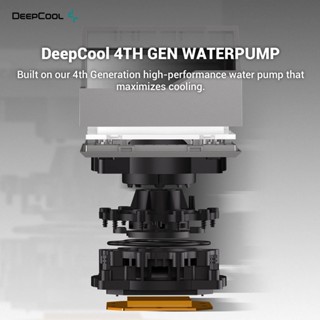 Deepcool LT520 240MM ARGB AIO Liquid CPU Cooler - 3D Mirror Surface ...