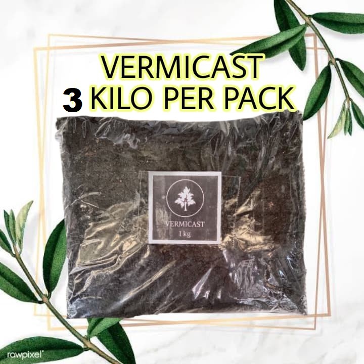 3kilo vermicast super food for plants | Shopee Philippines