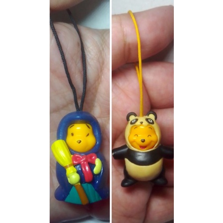 Disney Winnie the Pooh in Costume Phone Charms Keychains | Shopee ...