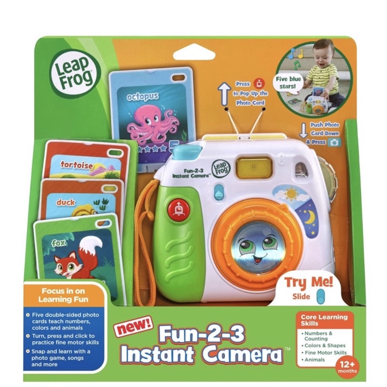 LeapFrog Fun-2-3 Instant Camera | Shopee Philippines