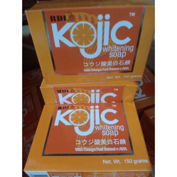 RDL KOJIC WHITENING SOAP 150G | Shopee Philippines