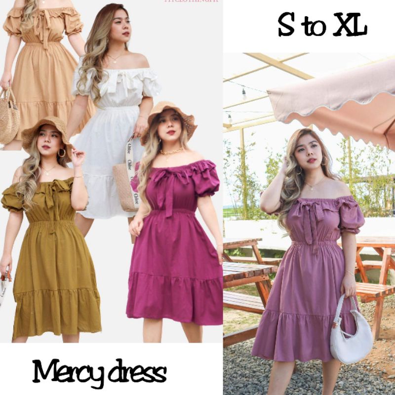 The Latest Brands Mercy dress Baby doll dress (S - XL) | Shopee Philippines
