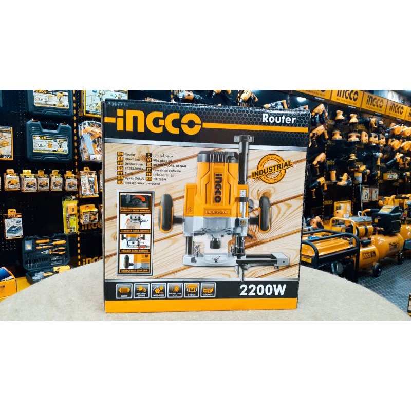 INGCO Router 2200W and Router Bits Set | Shopee Philippines