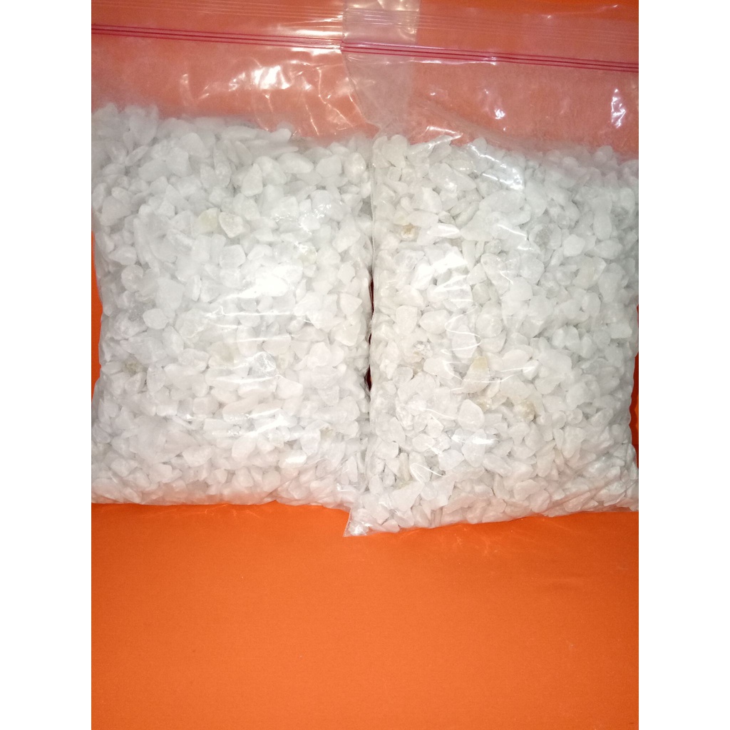 Boss White Pebbles for Pots or Aquarium | Shopee Philippines