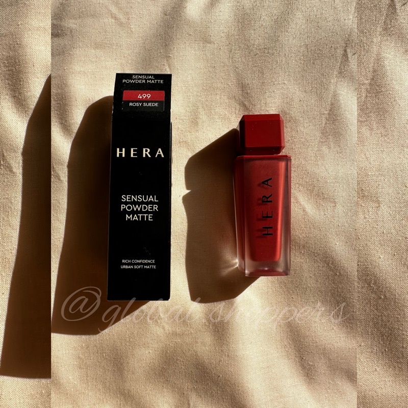Hera Sensual Powder Matte Lipstick Original Korea Jennie Blackpink ...