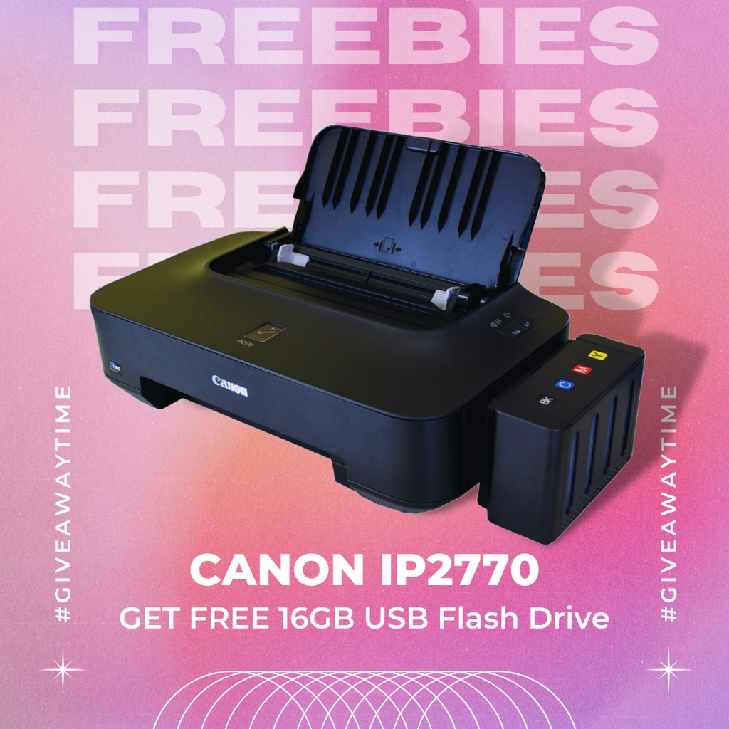 Canon Pixma IP2770 Printer CISS Continuous Ink Supply System FREE USB ...