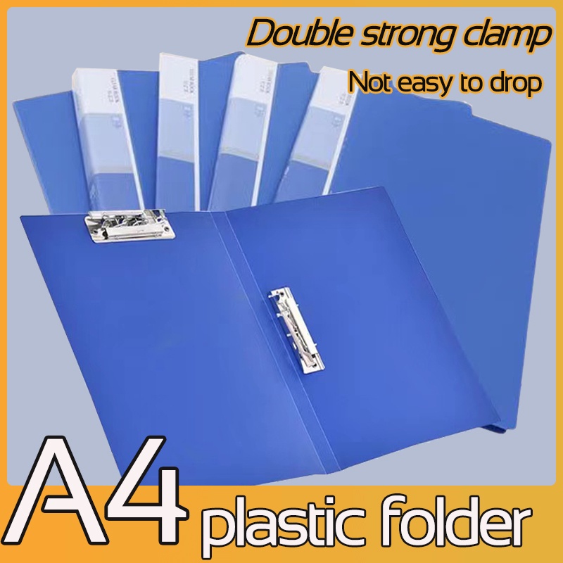 A4 plastic file folder Office storage materials Folder board Student ...