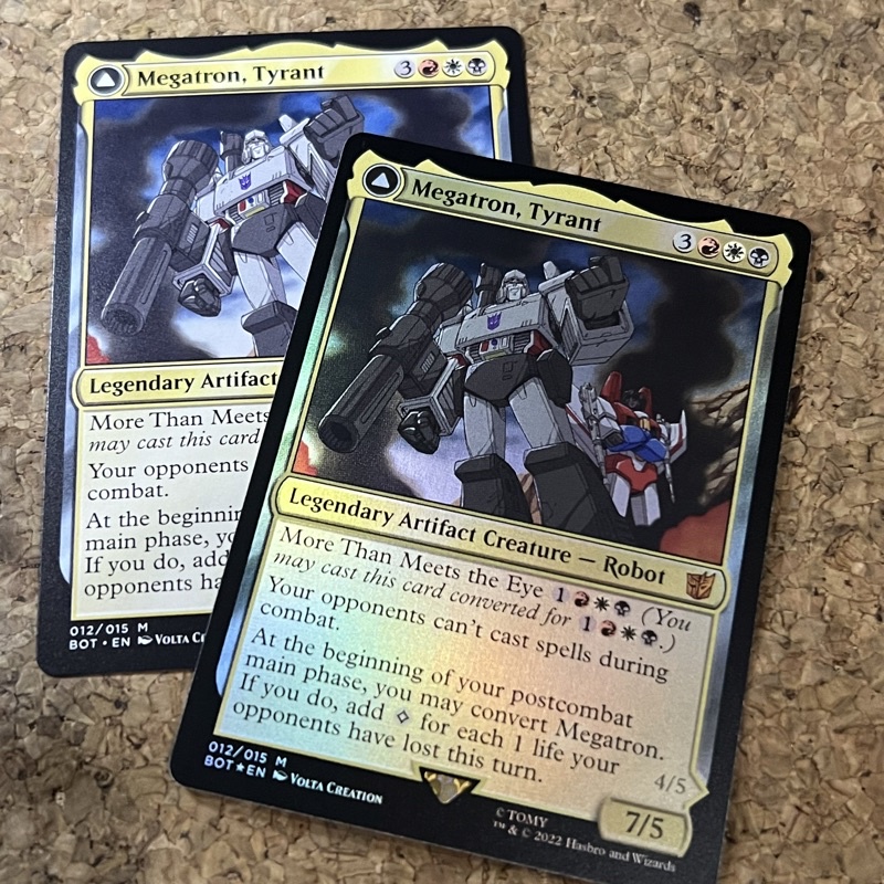 MEGATRON, TYRANT | UNIVERSES BEYOND : TRANSFORMERS (BOT) MULTICOLOR ...